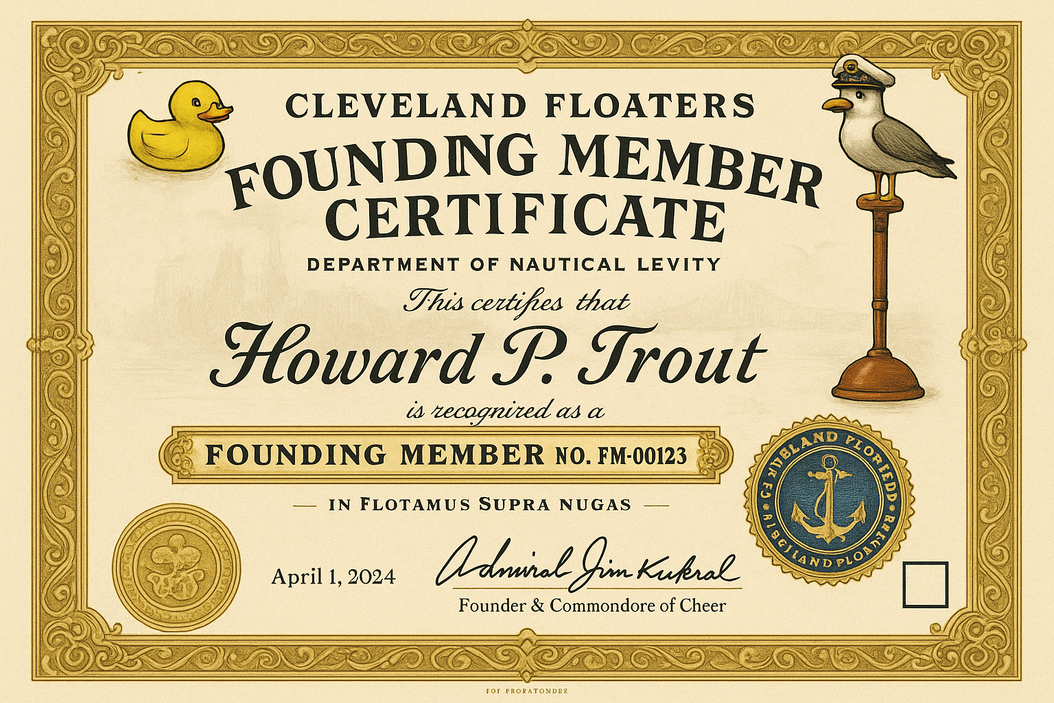 Sink Your Worry Sunset Cruise | Cleveland Floaters
